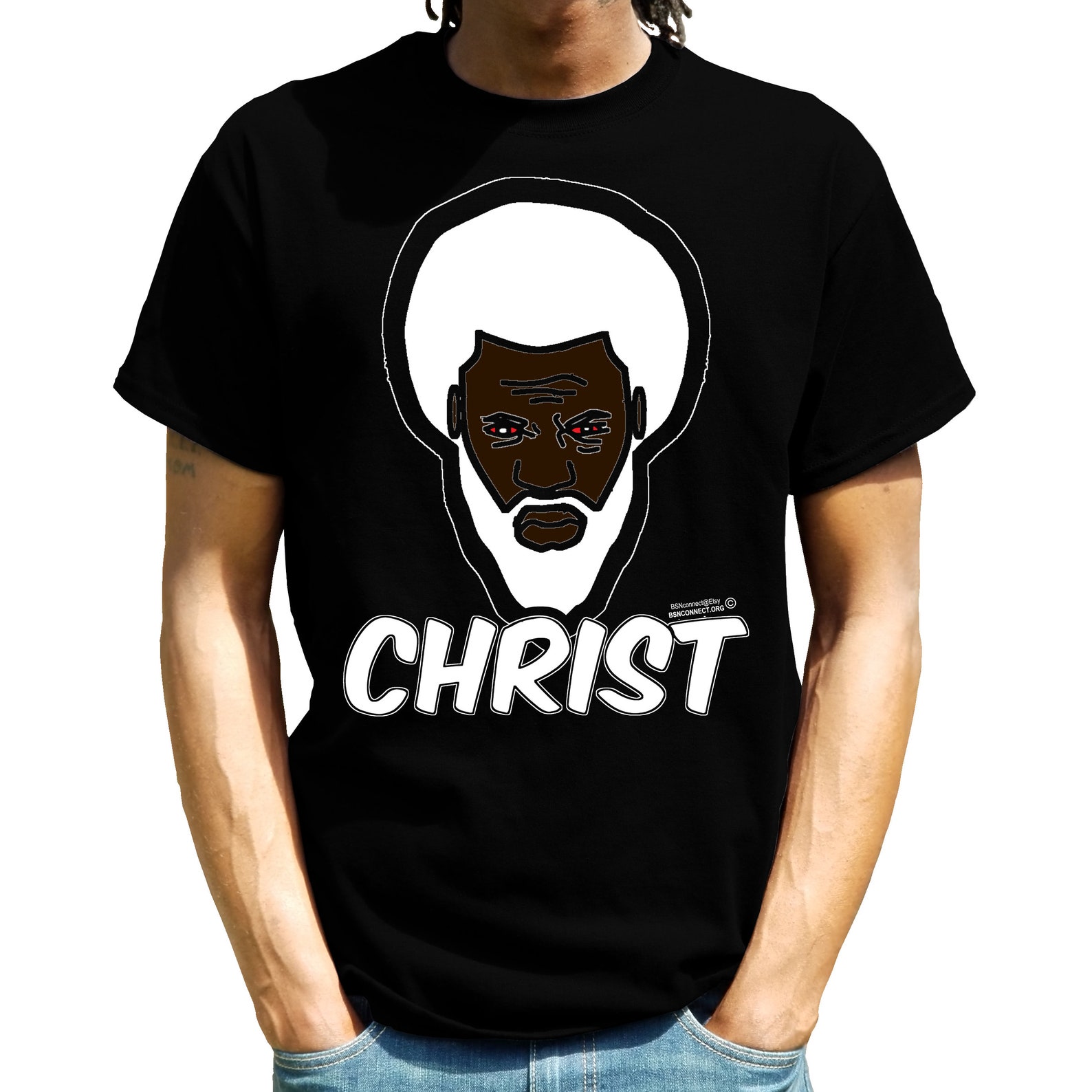 Black Jesus Christ T Shirt Hebrew Israelite Clothing Women Men Girls ...