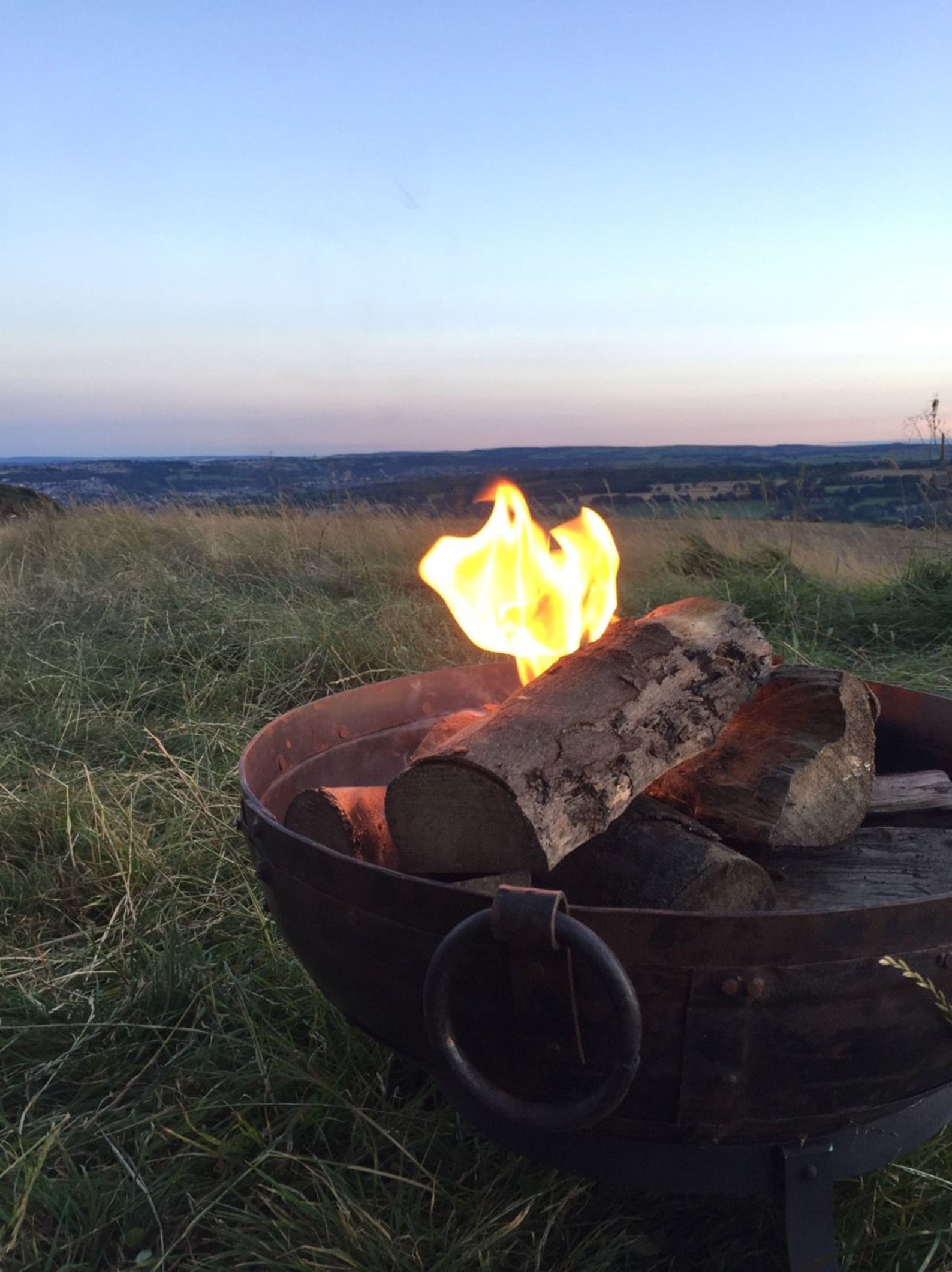 Indian Fire Pit / Fires Bowl / BBQ Hand Made In India | Etsy