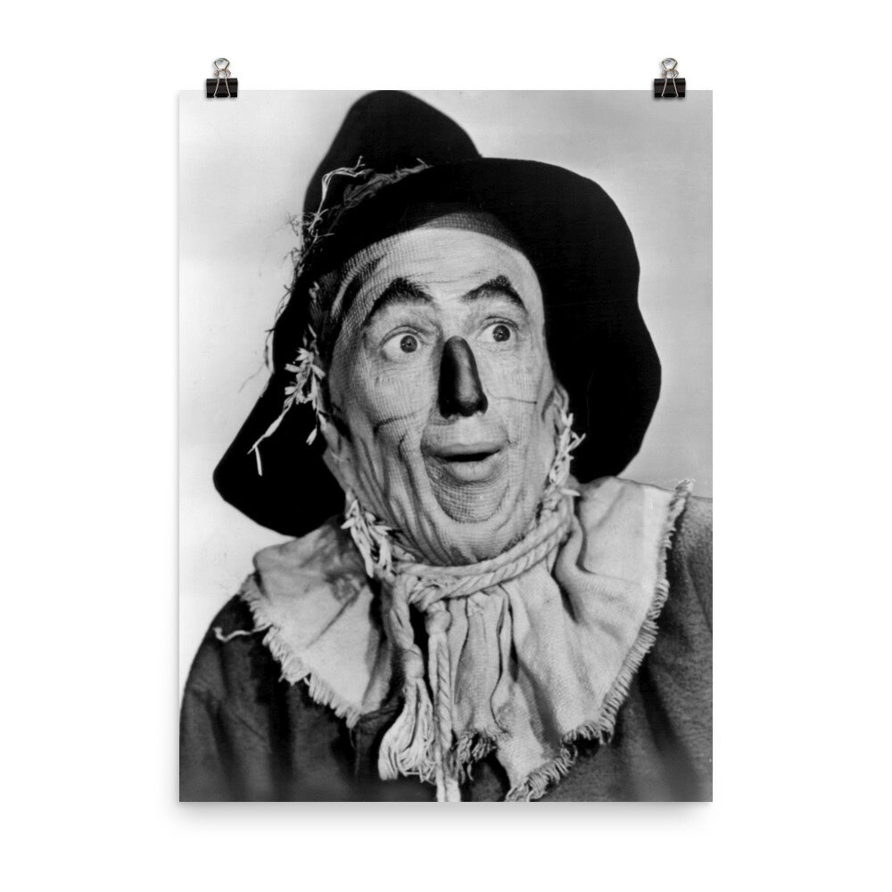 Wizard of Oz Scarecrow Reproduction Photo Movie Poster