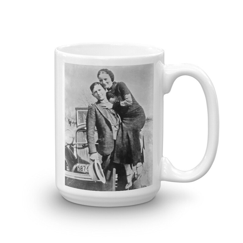 Bonnie and Clyde America's Most Wanted Gangsters Mug | Etsy