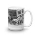 Vintage Photo horse Drawn Fire Engine Mug Coffee - Etsy