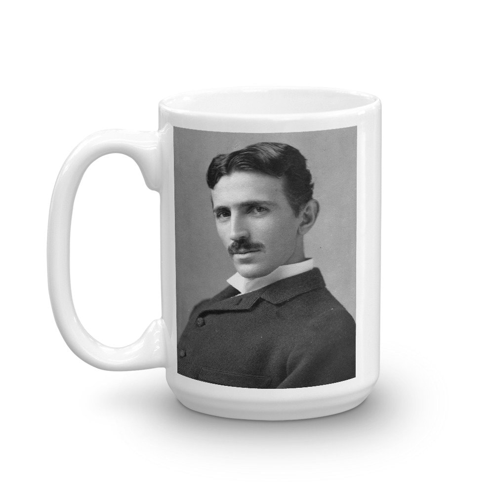 Tesla Mug Nikola Tesla Coffee Mug Nikola Tesla Inventor Mug - Etsy