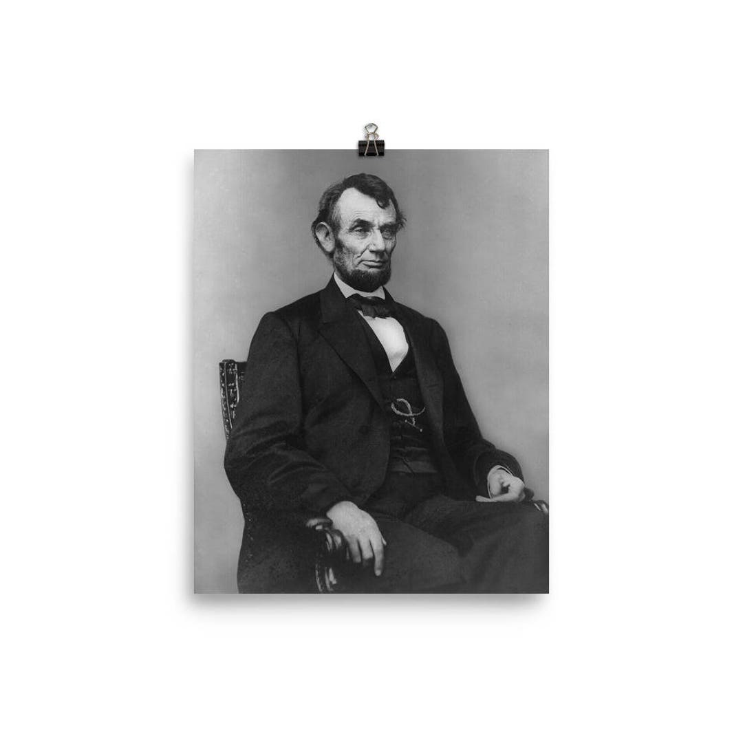 Abraham Lincoln Poster - Etsy