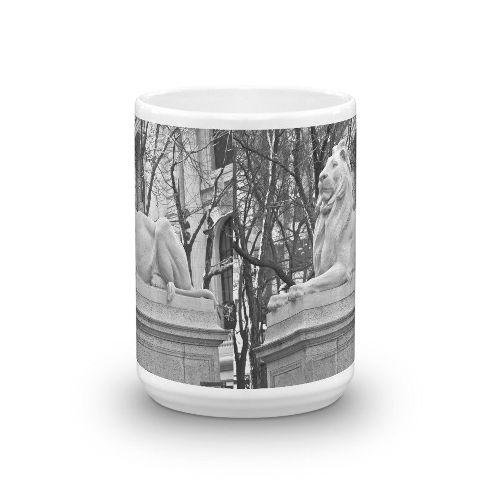 NY Public Library Mug Vintage Hisotric Photo Mug NYC - Etsy