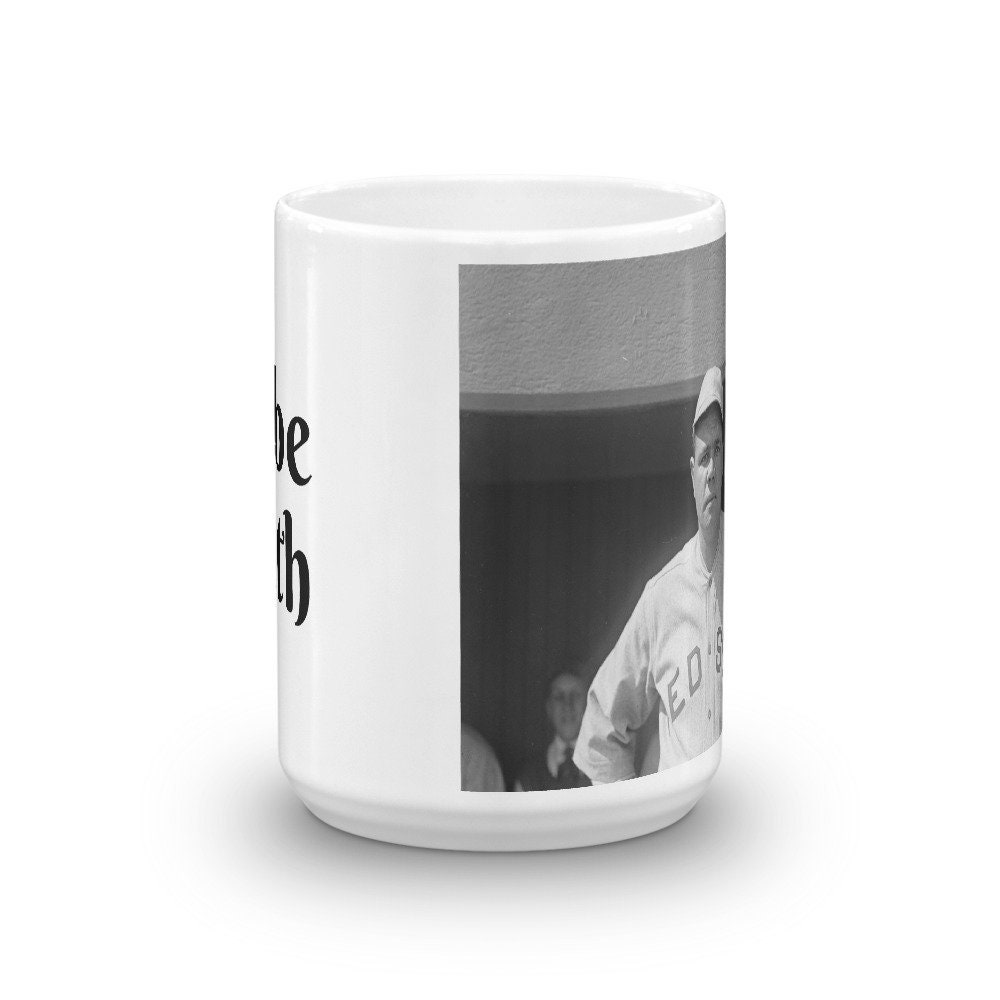 Vintage Historic Reproduction Photo Babe Ruth Mug, Vintage Baseball ...