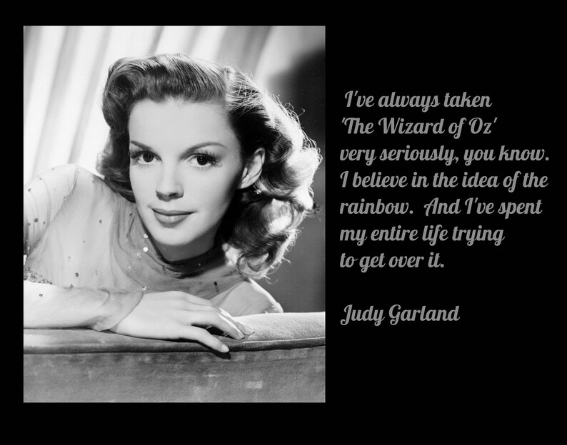 Judy Garland Vintage Photo and Quote Short-sleeve Unisex - Etsy