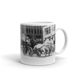 Vintage Photo "horse Drawn Fire Engine" Mug, Coffee Cup, Vintage Mug ...