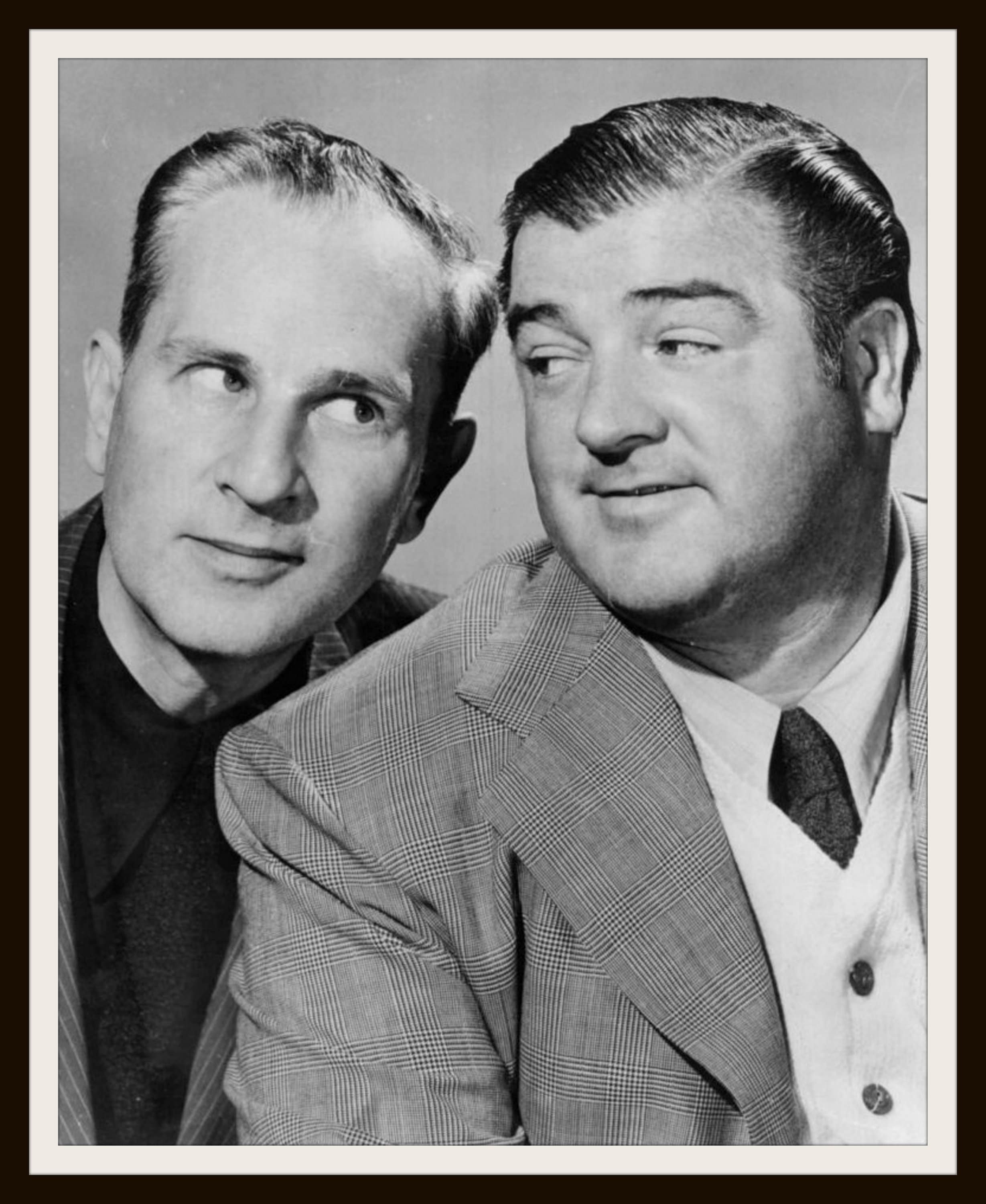 Vintage Historic Reproduction Photo Movie Star Photo Abbot and Costello ...