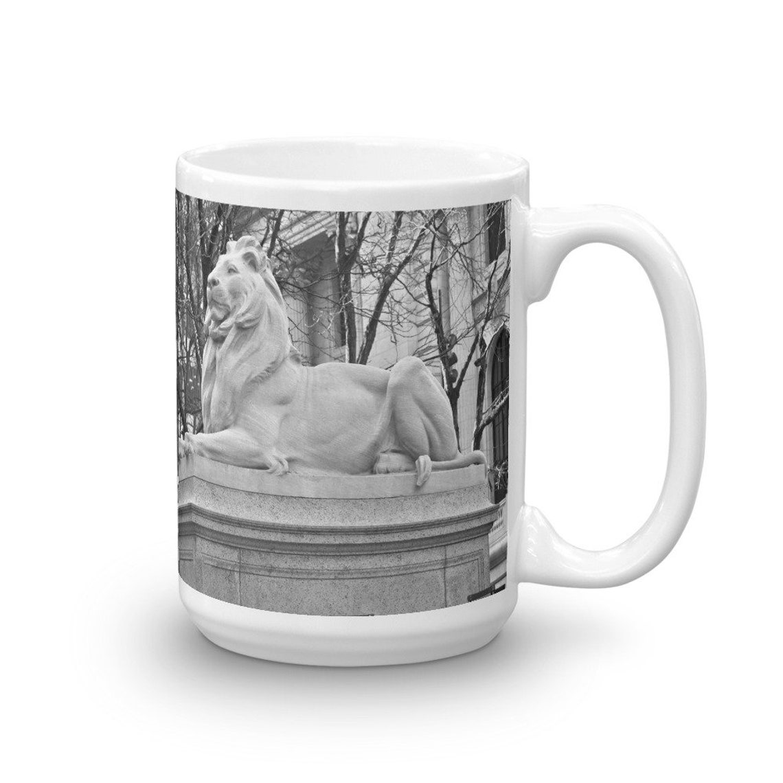 NY Public Library Mug Vintage Hisotric Photo Mug NYC - Etsy