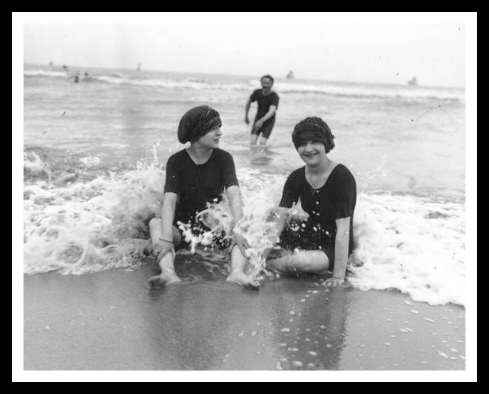 Vintage Historic Reproduction Photo French Bathing Beauty Unframed - Etsy