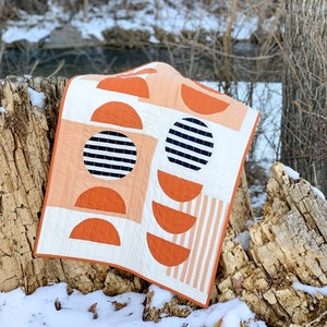 Radiowaves Quilt Pattern PDF Modern Quilt Pattern Modern - Etsy Canada