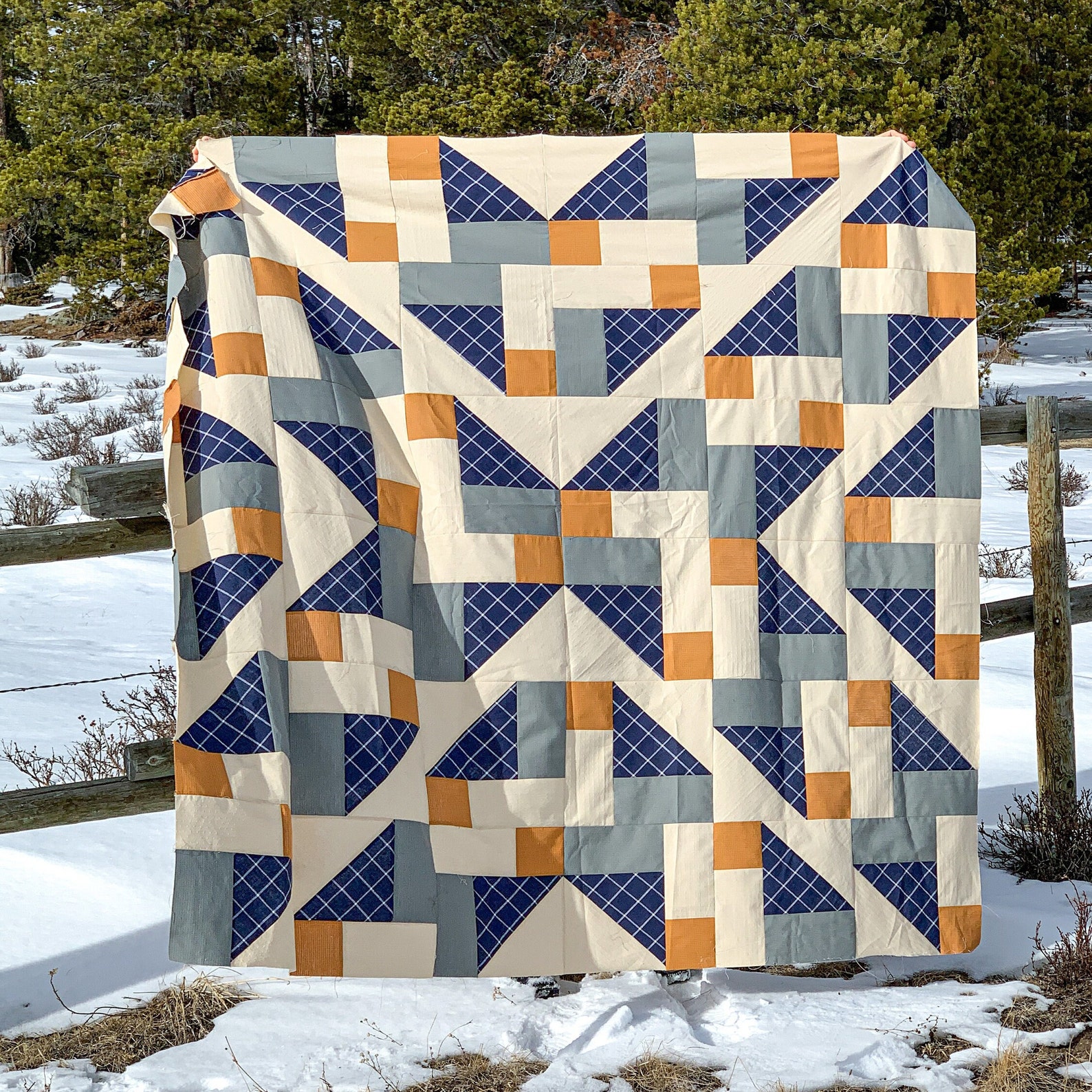 Miss Direction Quilt Pattern A 3-in-1 Modern | Etsy