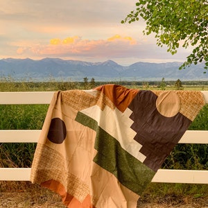 Sundance Quilt Pattern PDF- a Modern, Boho Quilt Pattern. Advanced ...