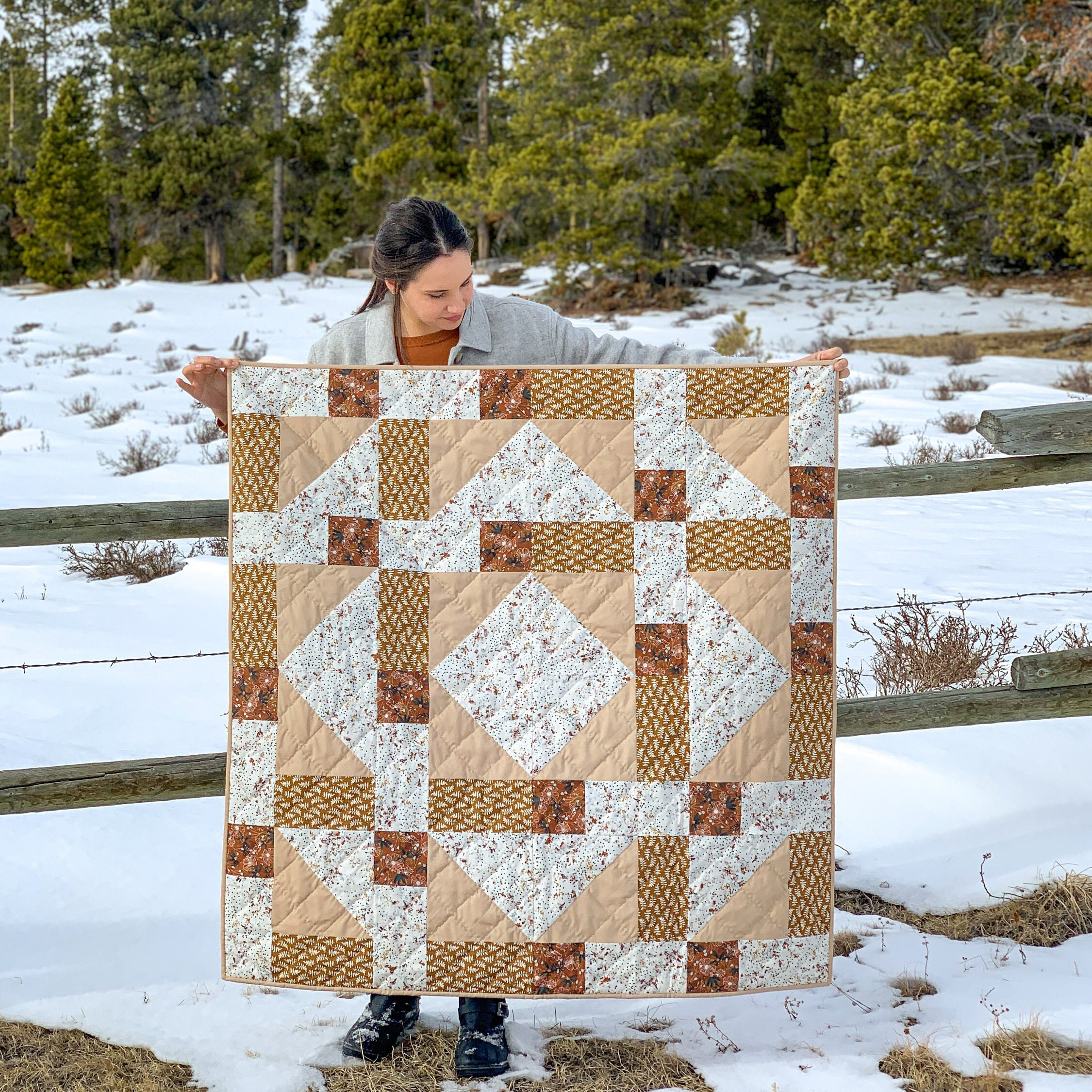 Miss Direction Quilt Pattern A 3-in-1 Modern - Etsy