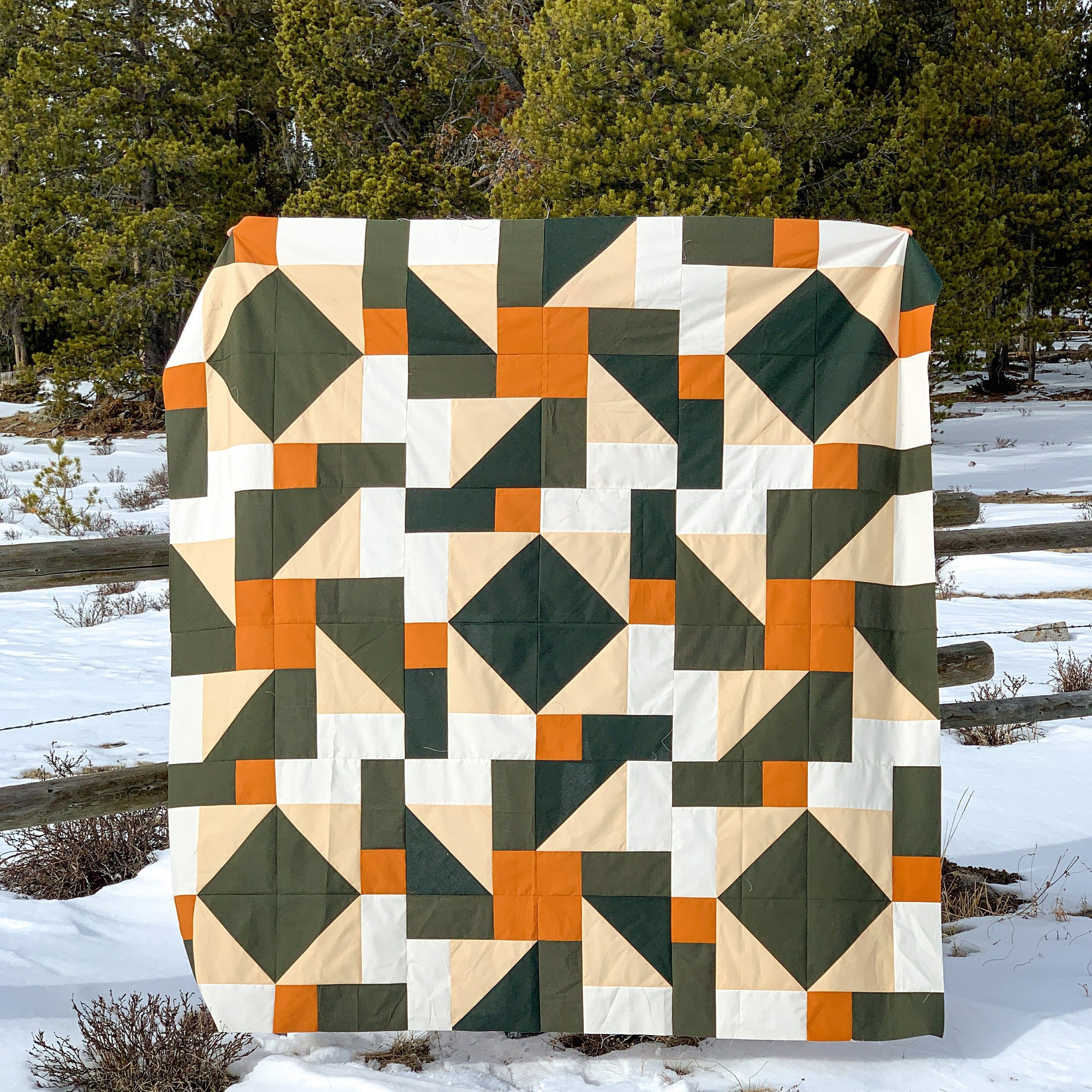 Miss Direction Quilt Pattern A 3-in-1 Modern - Etsy