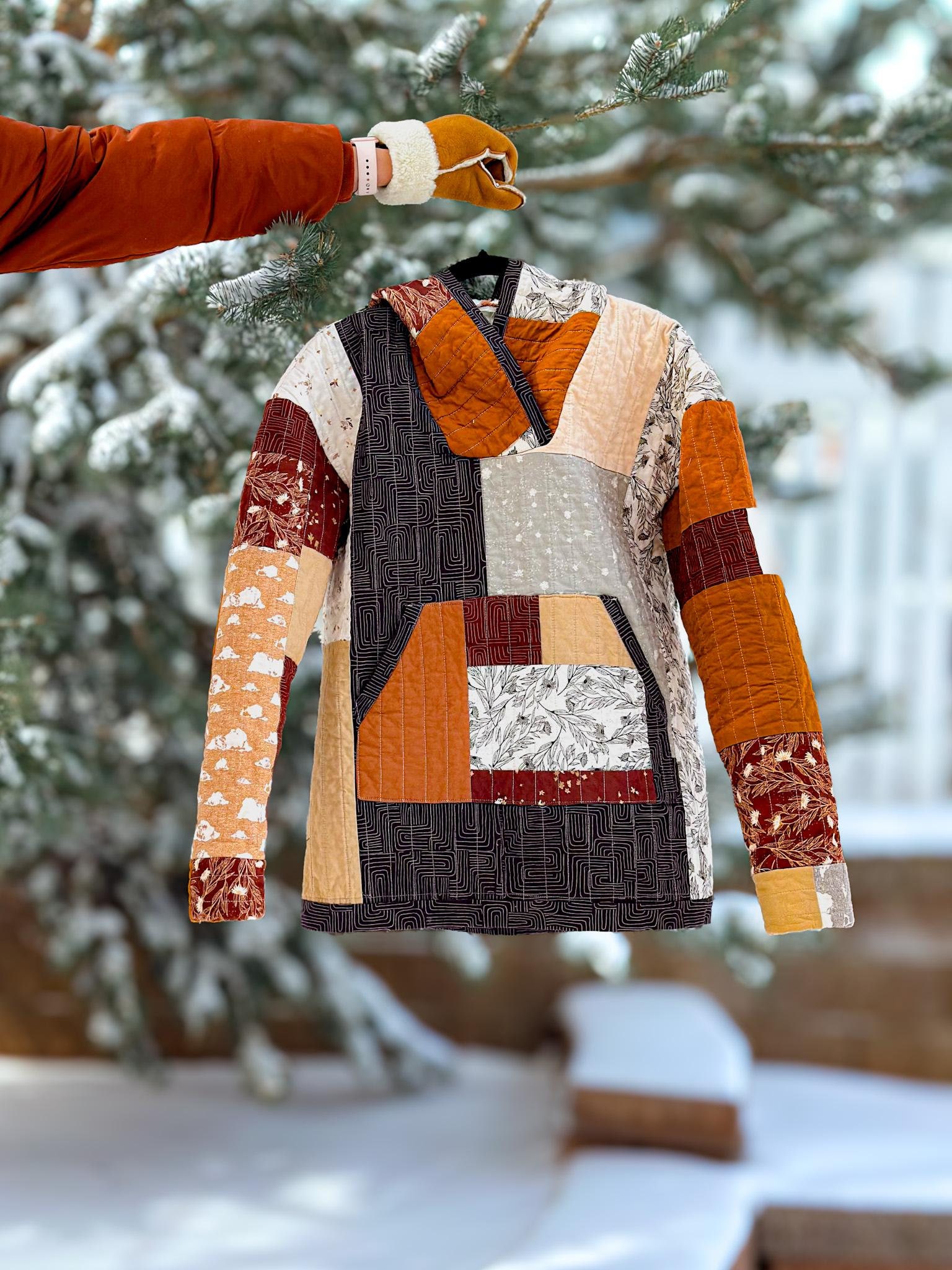 Quilt Coat With Hood - Etsy Quilt Coat With Hood - Etsy
