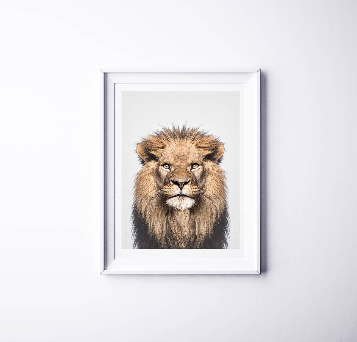 Lion Print Lion Wall Art Digital Download Wild Animal - Etsy Australia