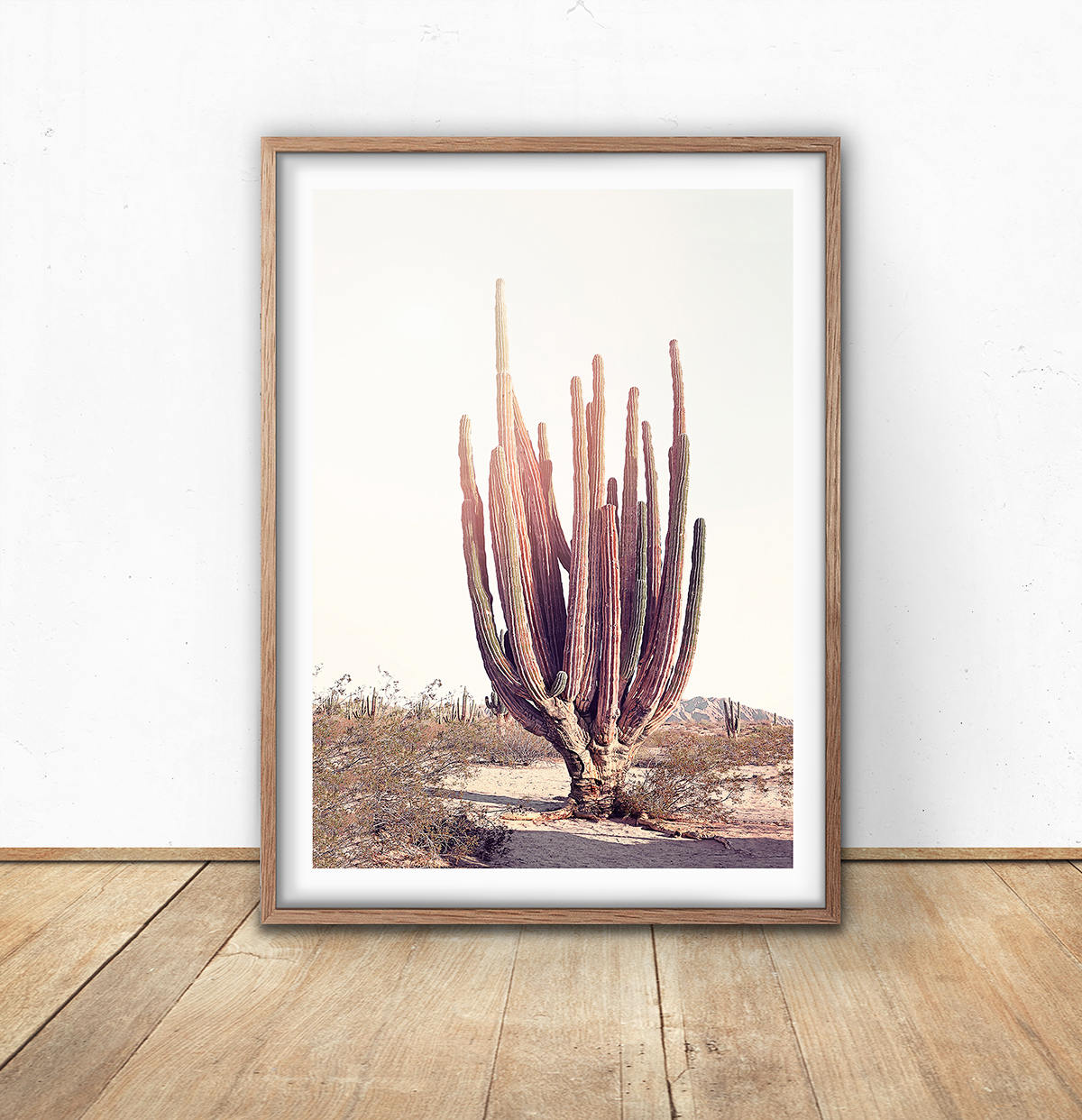 Desert Cactus Print Digital Download Cactus Wall Art Desert | Etsy