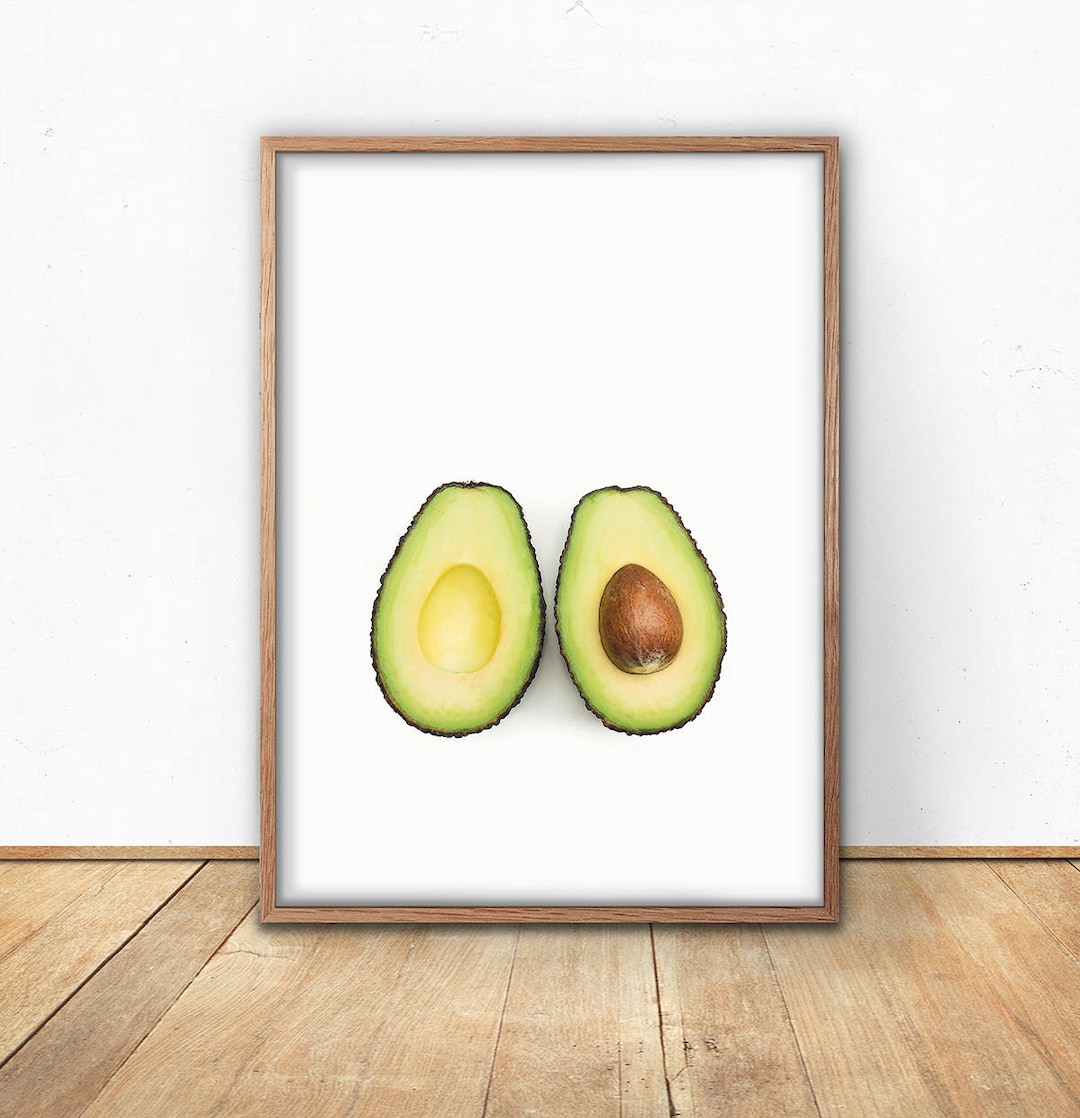 Avocado Print - Printable Kitchen Wall Art, Digital Download ...