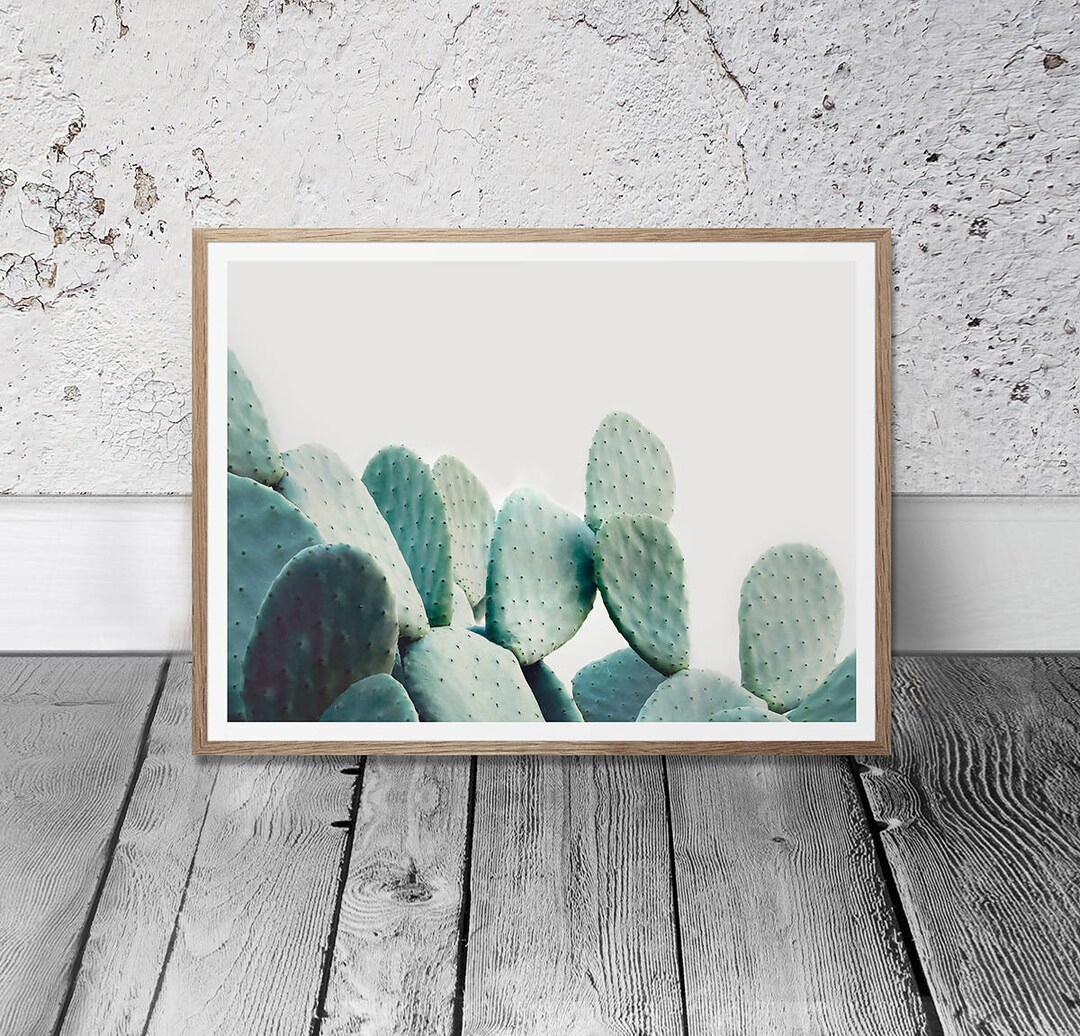 Cactus Wall Art Cacti Print, Digital Download, Pastel Decor ...