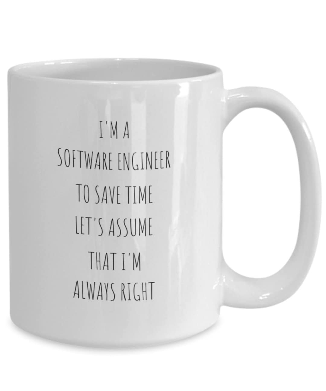 Software Engineer Mug, Gift Ideas for Software Engineers, Software ...