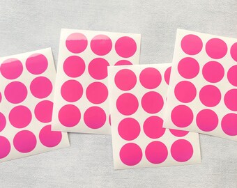 Hot Pink Stickers - Etsy