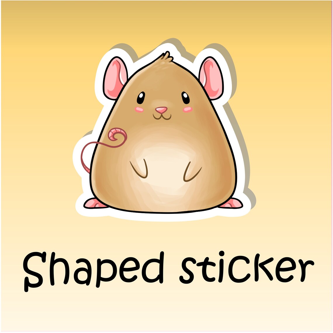 Rat stickers rodents rattie Cute stickers pets planner | Etsy