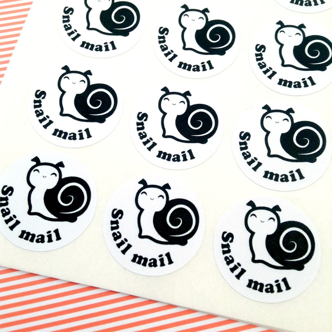 96 snail mail labels label snail mail. Mail snail label. | Etsy
