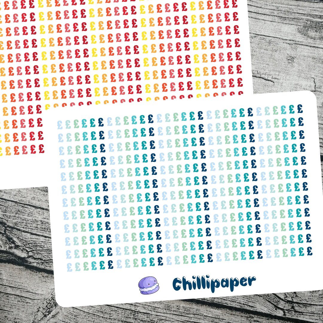 Tiny Pound Sign Planner Stickers Bujo Stickers Planner - Etsy UK