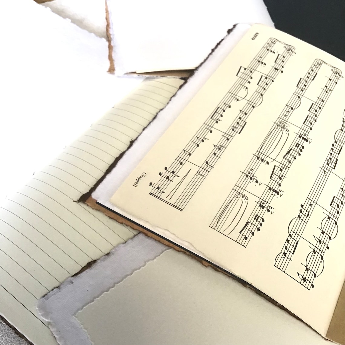 Handmade Junk Journal Signatures, Deckle Edge, Creative Journal, Junk ...