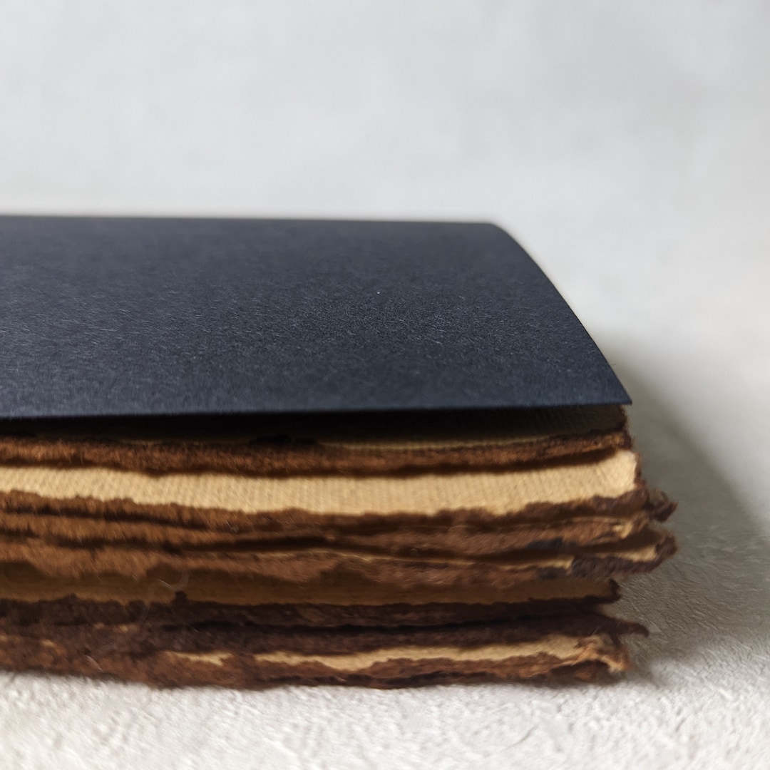 Handmade Junk Journal, Deckle Edge, Watercolour Journal, Creative ...