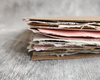 Mixed Paper Journal | Etsy