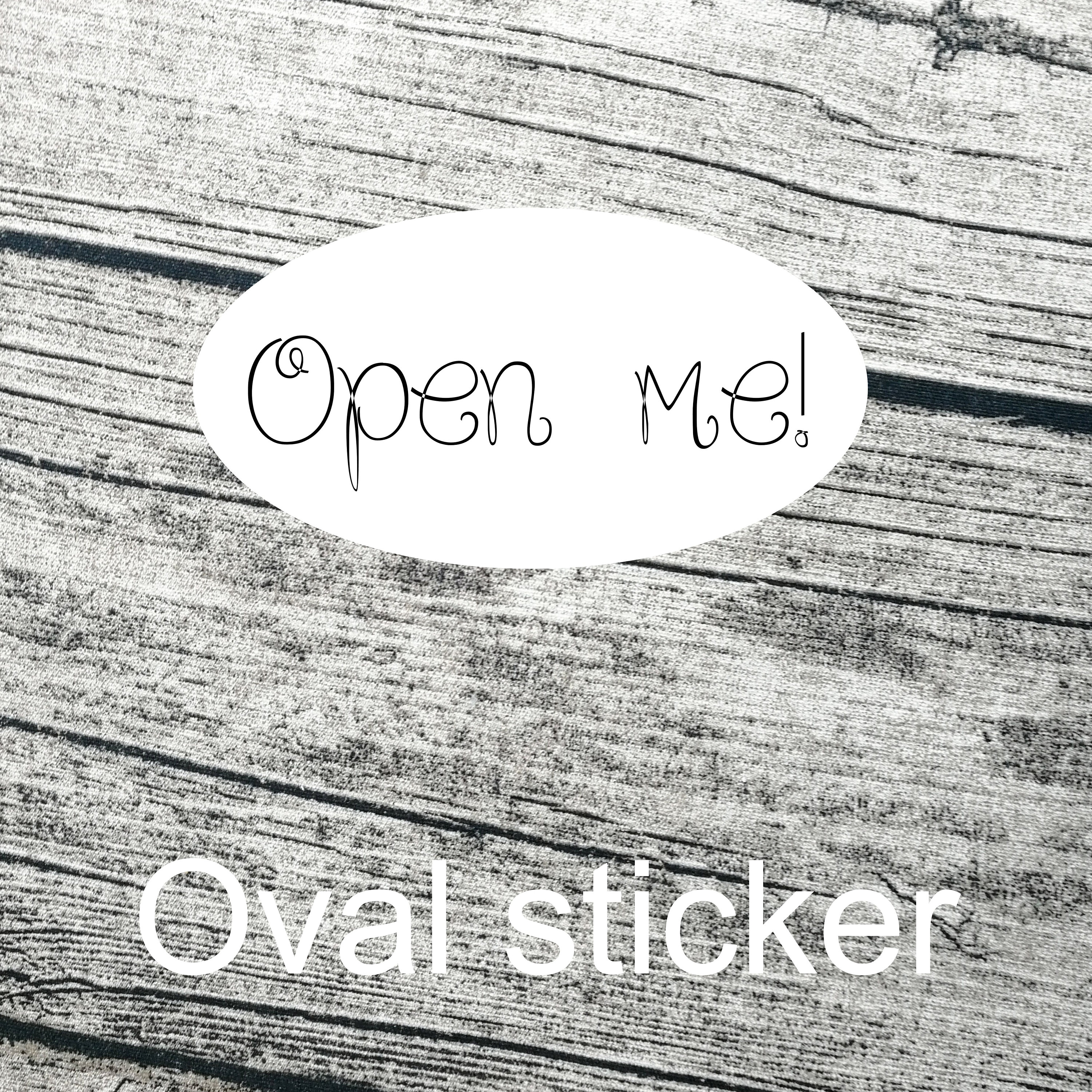 80 Open Me Stickers. Open Me Seals. Open Envelope Seals. Open Me ...
