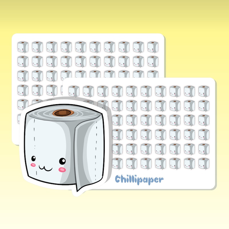 Bathroom Toilet Stickers - Etsy