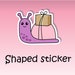 Happy Mail Snail Mail Stickers Pastel Cute Summer - Etsy UK