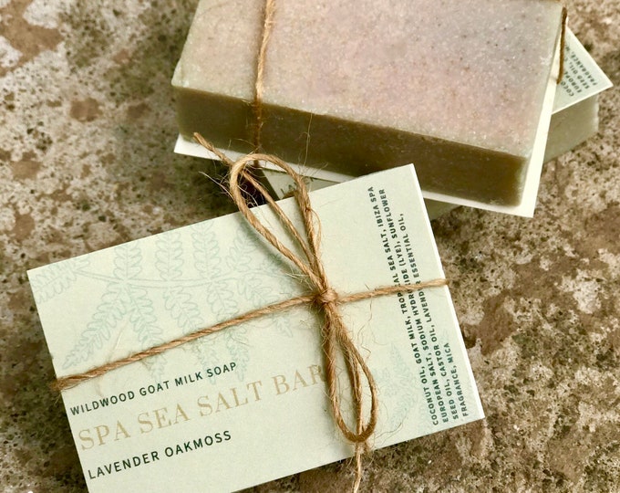 Spa Sea Salt Bars, Spa Bar, Goat Milk Soap, Salt Bar, Sea Salt Bar ...