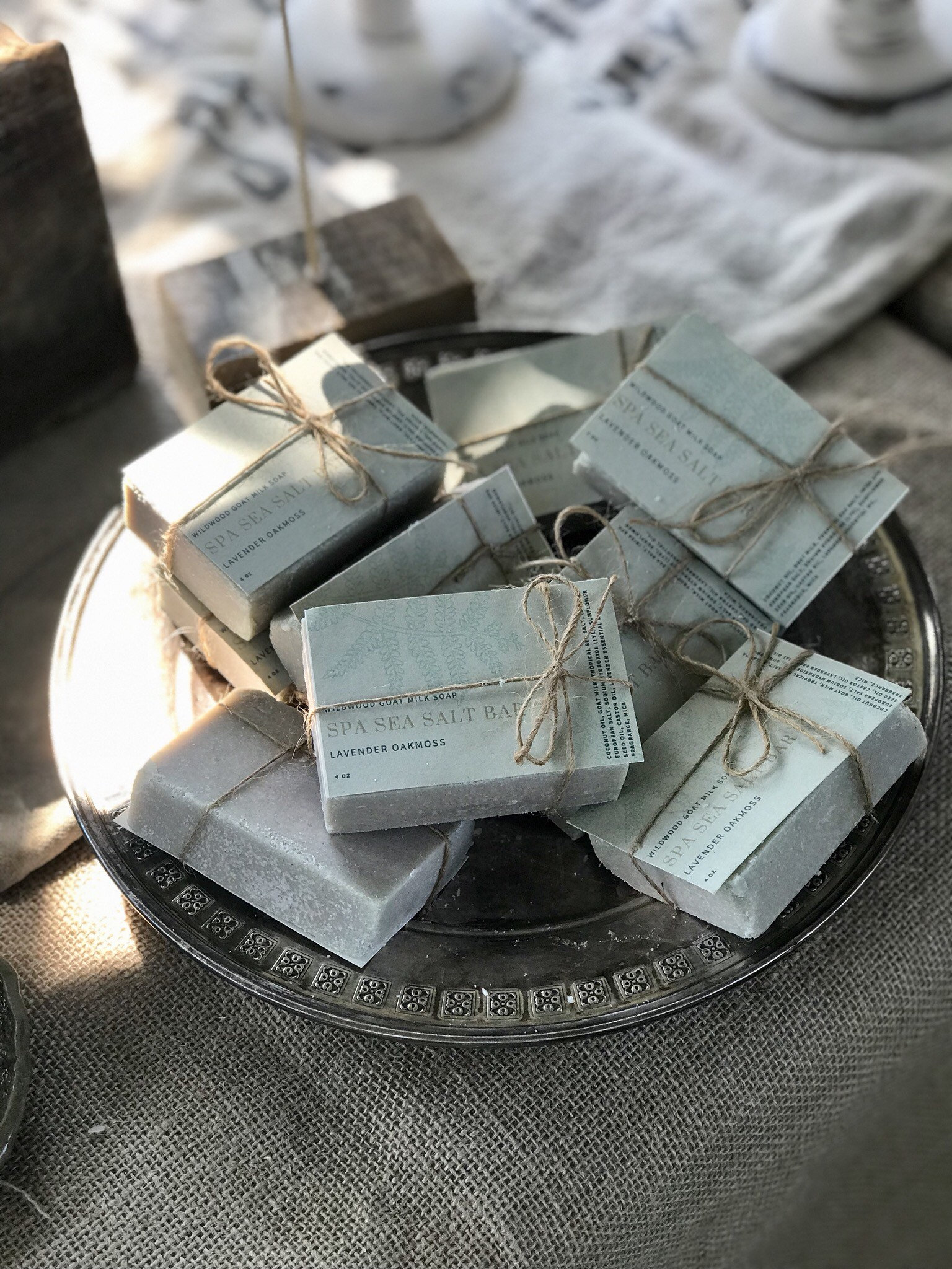 Spa Sea Salt Bars, Spa Bar, Goat Milk Soap, Salt Bar, Sea Salt Bar ...