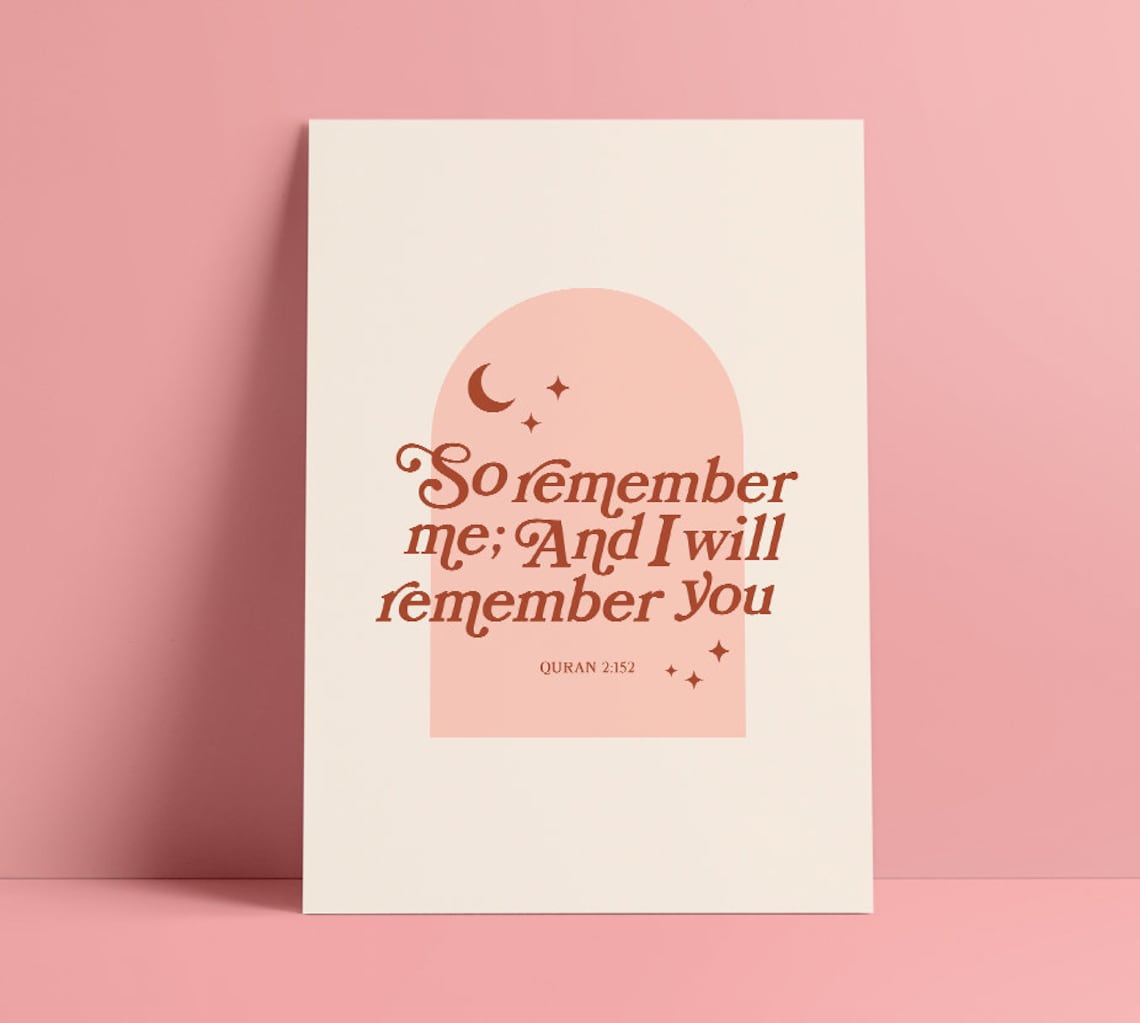 So Remember Me and I Will Remember You Printable Retro Groovy Poster ...