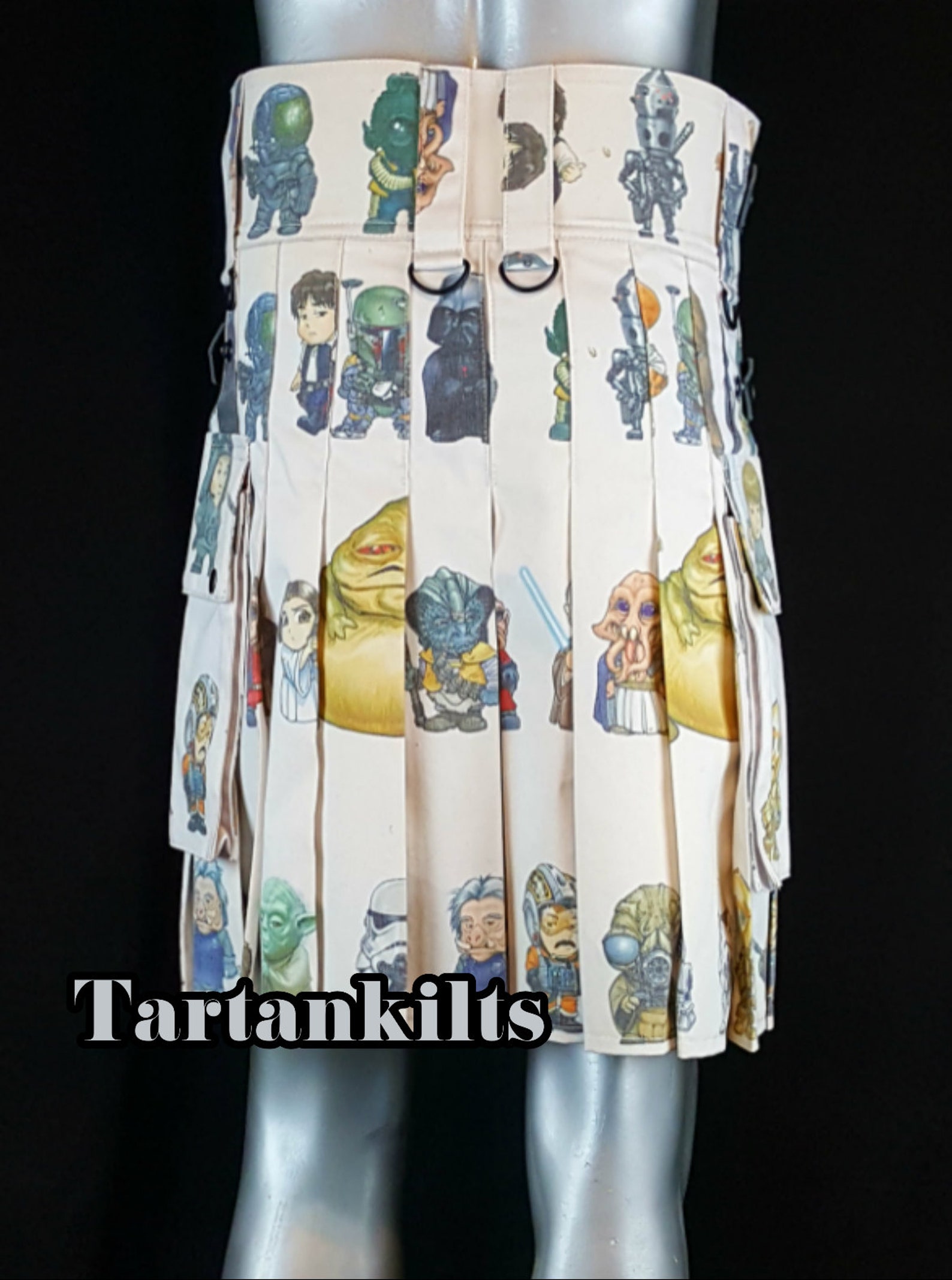 Star Wars Cartoon Character Kilt Utility Kilt - Etsy