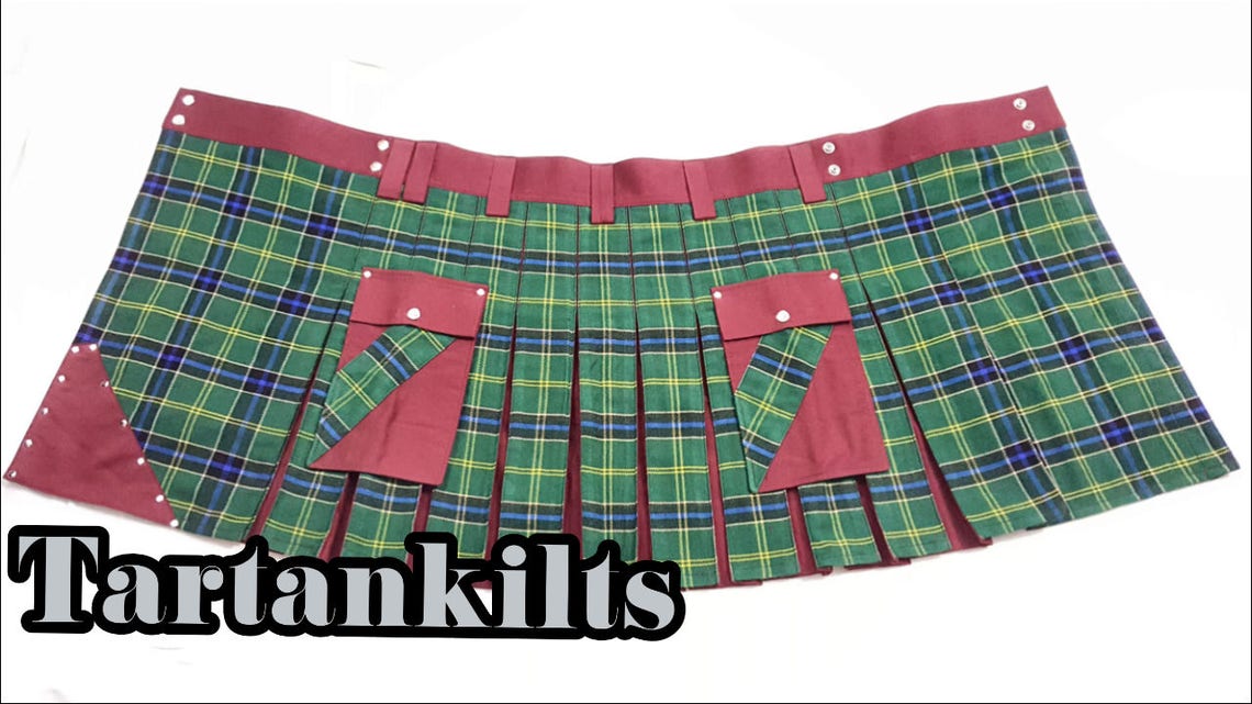 NEW EDITION US Army Tartan Hybrid Kilt Custom Made | Etsy