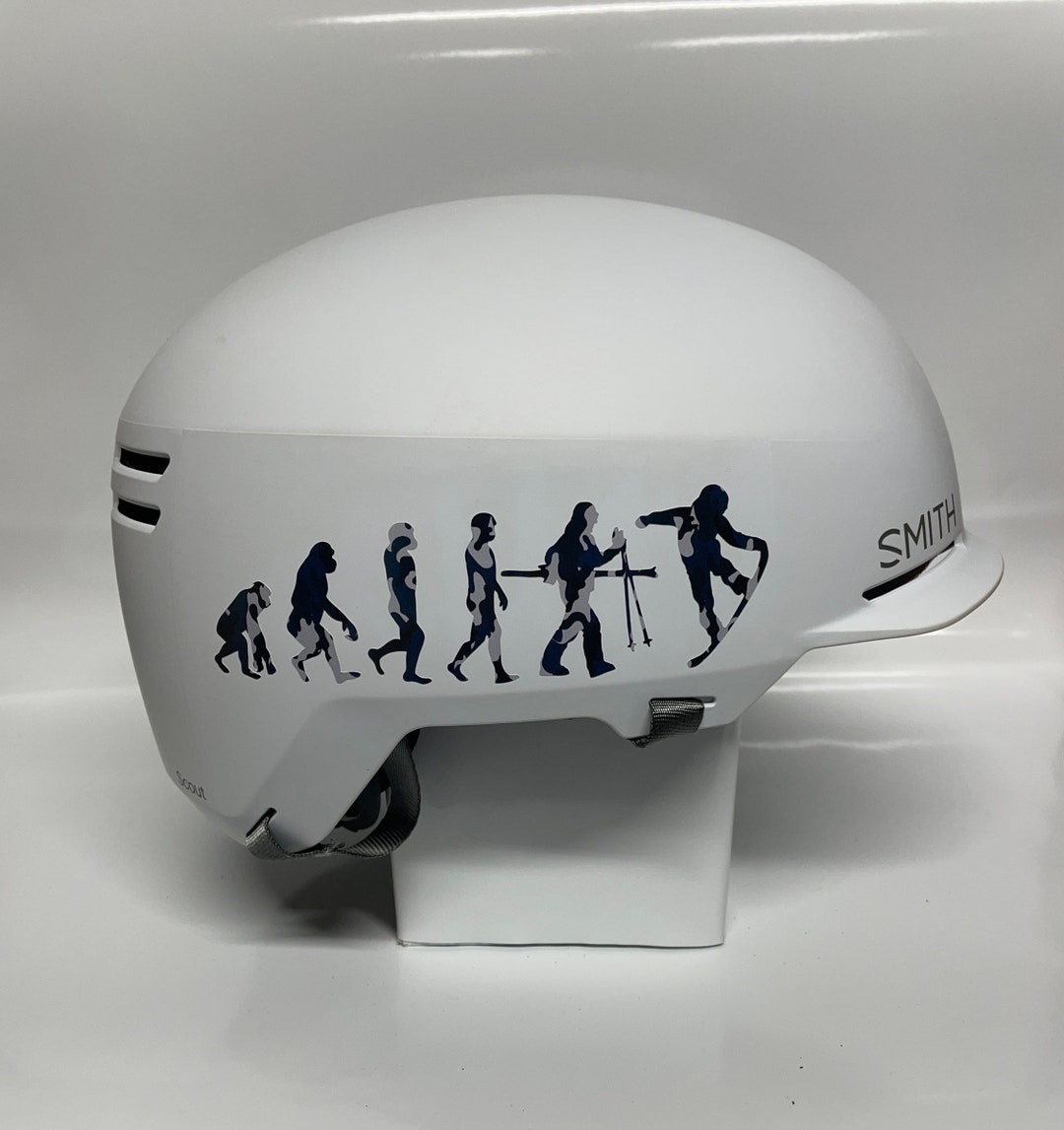 Navy Camouflage Evolution Snowboarding Sticker - Etsy