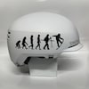 Black Snowboard Evolution Sticker - Etsy
