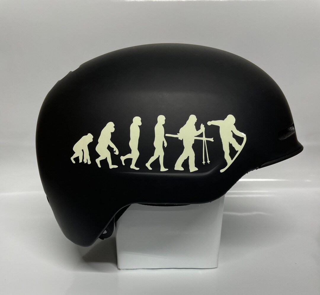 Glow in the Dark Snowboard Evolution Sticker - Etsy