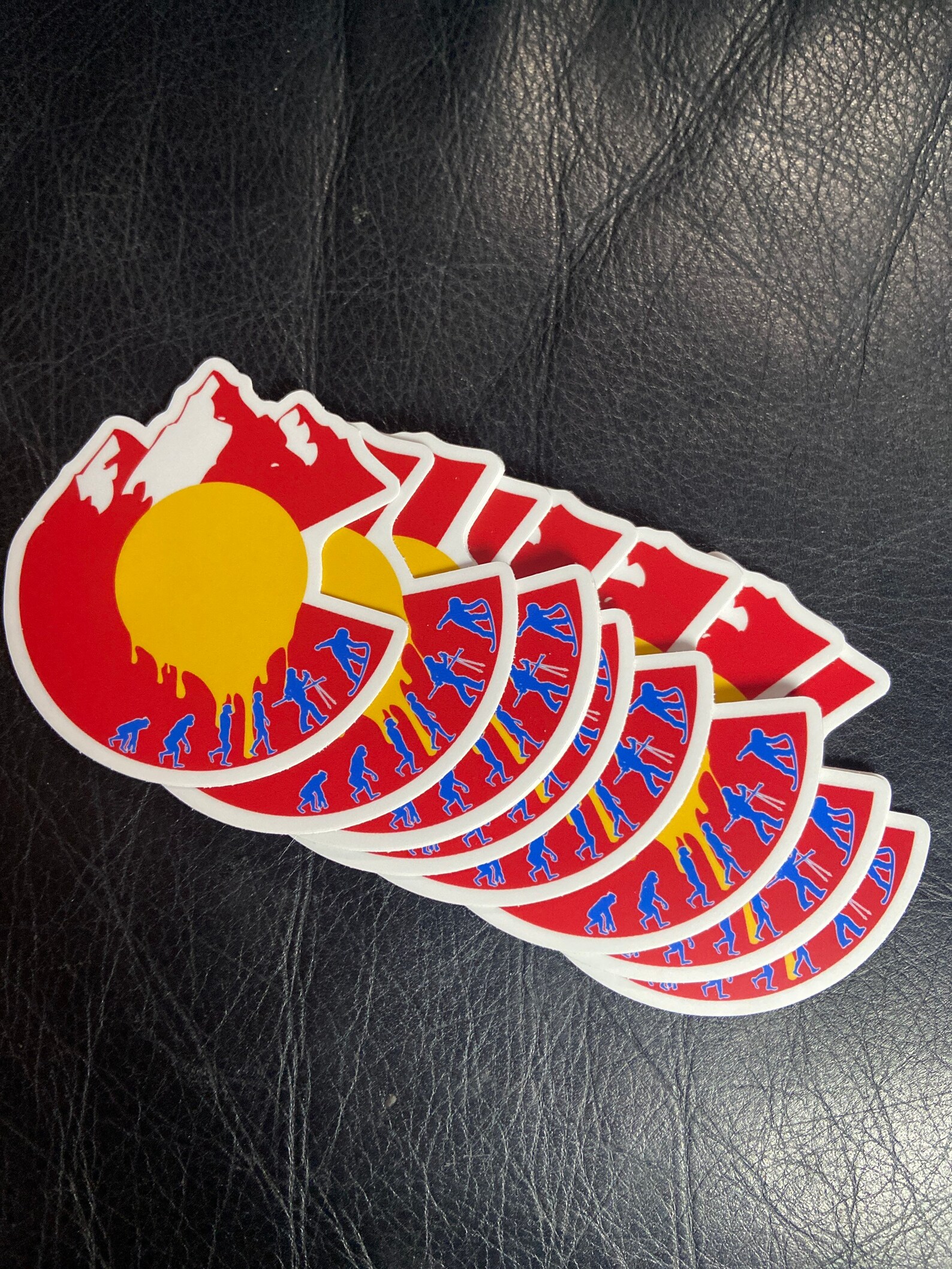 Colorado Snowboard Evolution Sticker | Etsy