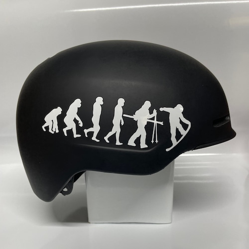 Yellow Snowboard Evolution Sticker - Etsy