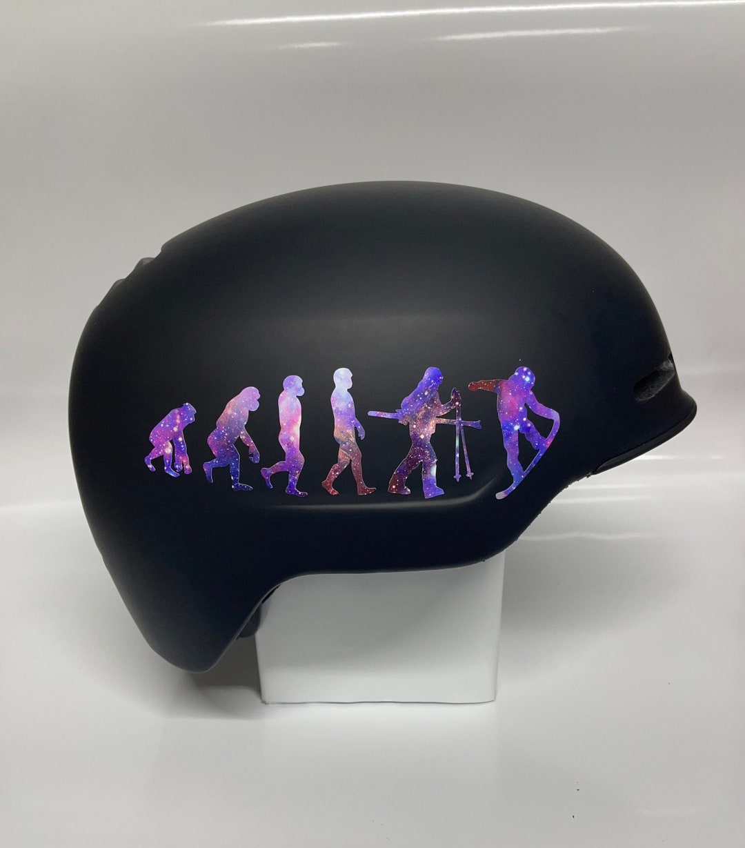 Galaxy Snowboarding Evolution Sticker - Etsy