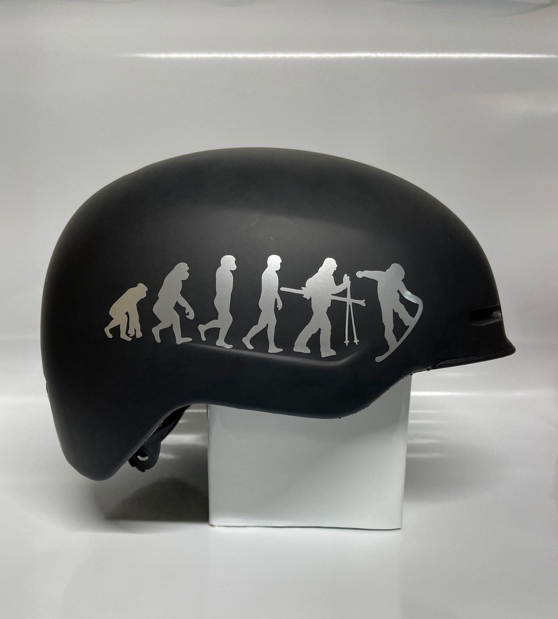 Silver Snowboard Evolution Sticker! - Etsy