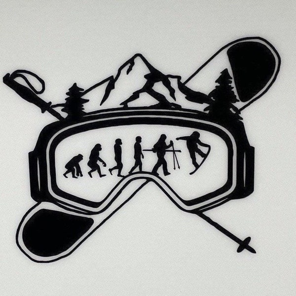 Snowboard Stickers - Etsy