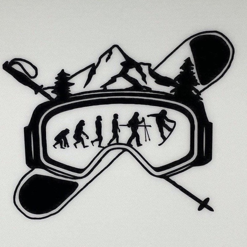 Snowboard Stickers - Etsy