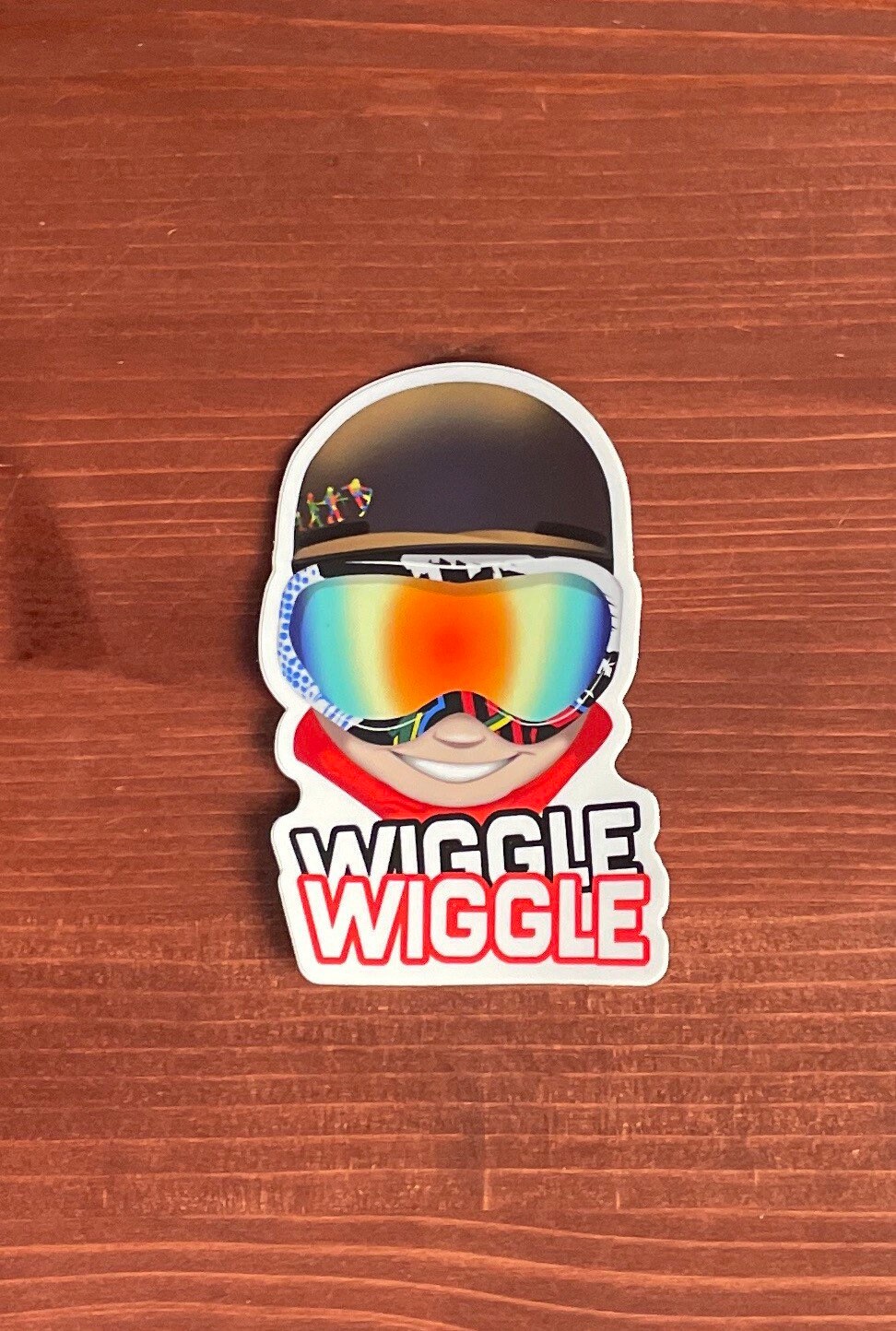Roman Wiggle Wiggle Sticker — Buckhouse Industries